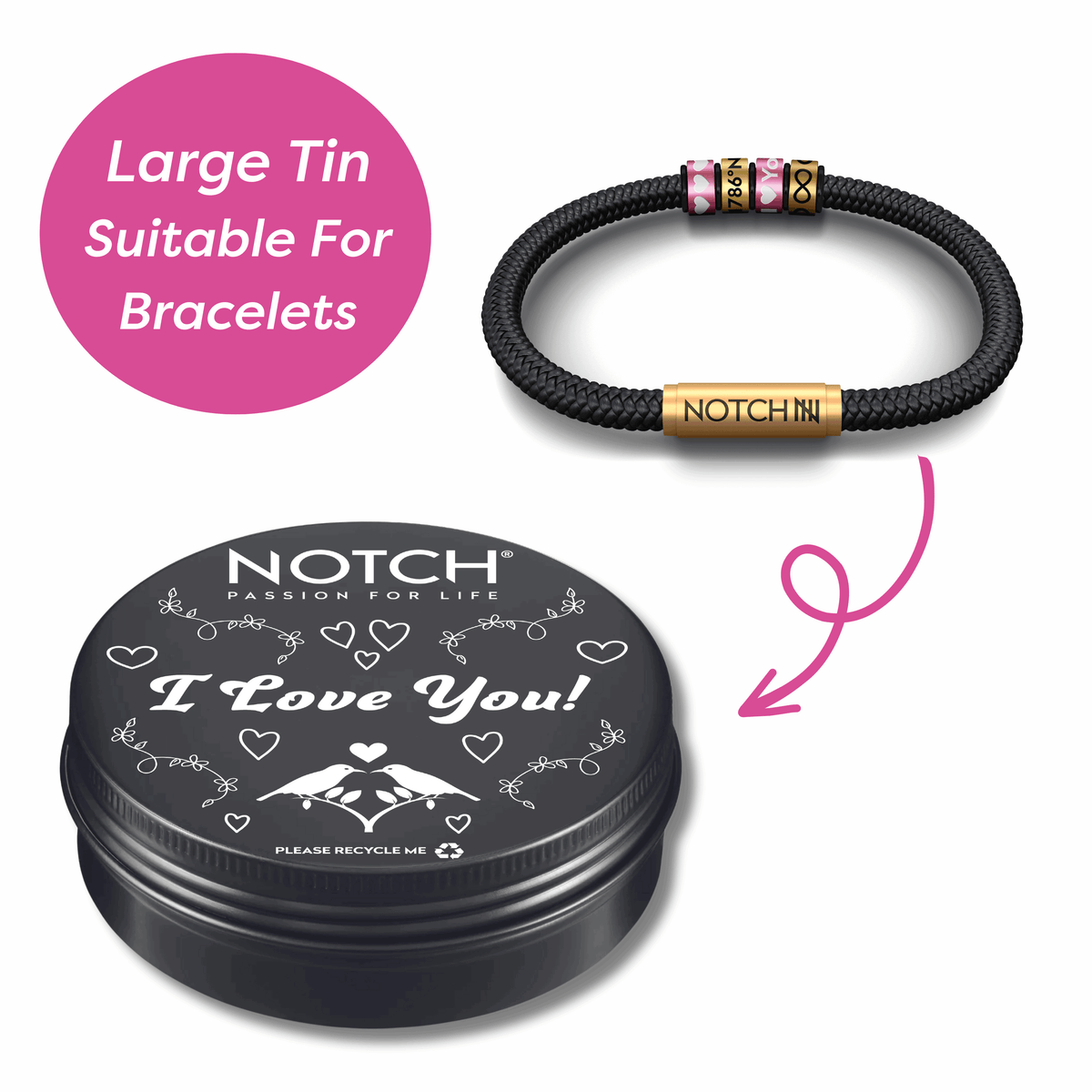 Large I Love You Tin – NOTCH®