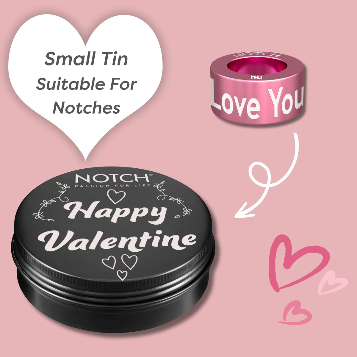 Small Valentine Notch Presentation Tin – NOTCH®