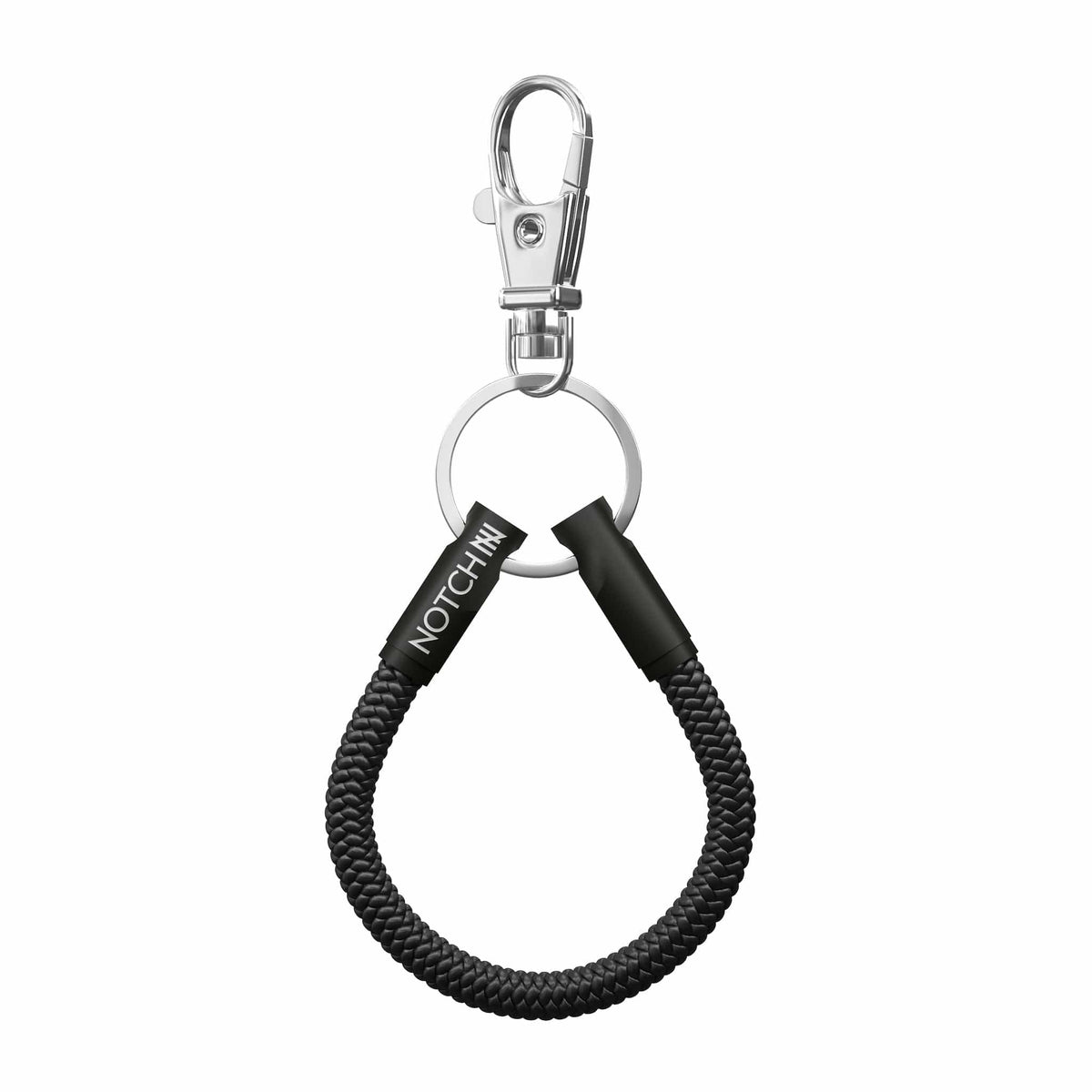 Black Cord NOTCH Loop with black aluminium ends - NOTCH®